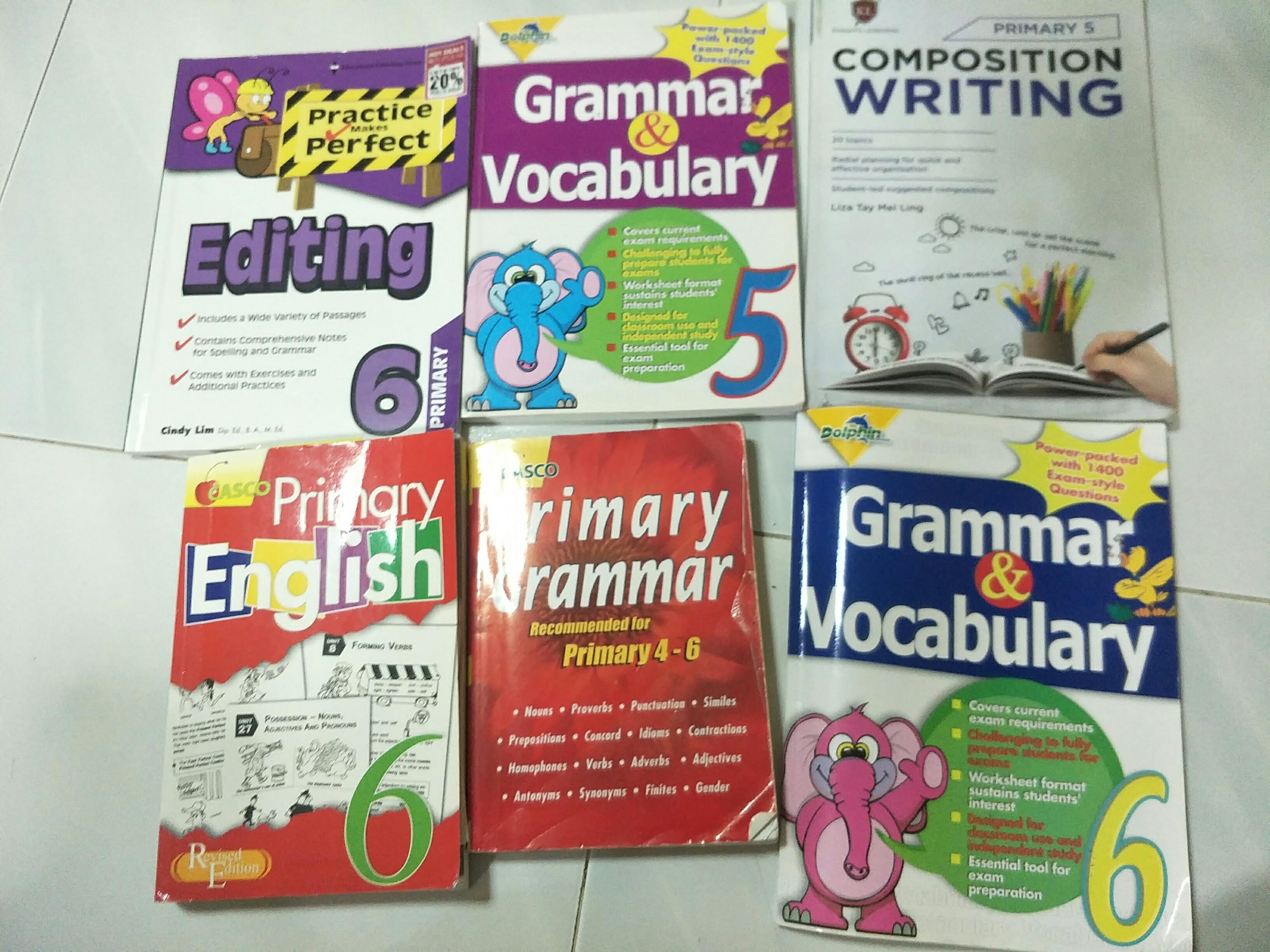 English P6 Books PSLE, Hobbies & Toys, Books & Magazines, Assessment ...