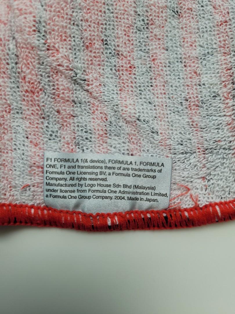 F1 Formula 1 Face Towel, Furniture & Home Living, Bedding & Towels on ...