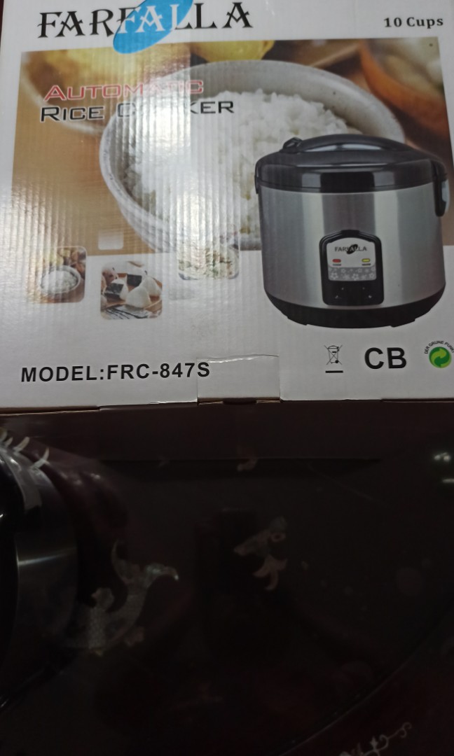 Farfalla Rice Cooker 1.8L, TV & Home Appliances, Kitchen Appliances ...
