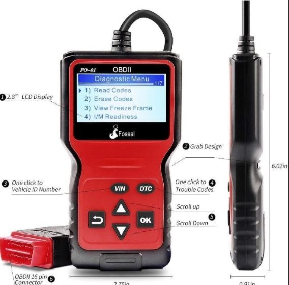 (CHEAPEST) Foseal FO-01 - Car Diagnostic Instrument, Car Accessories ...