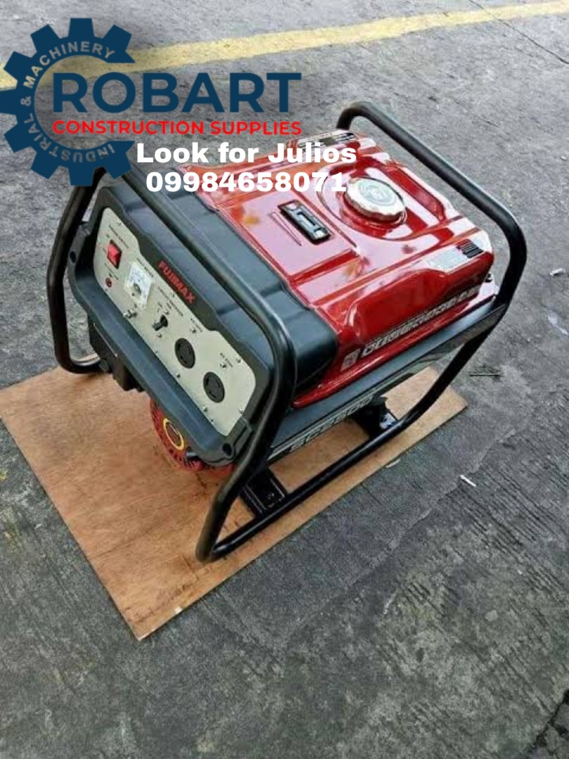Fujimax Gasoline Generator 2.2kw manual w/o Battery & Wheels ...
