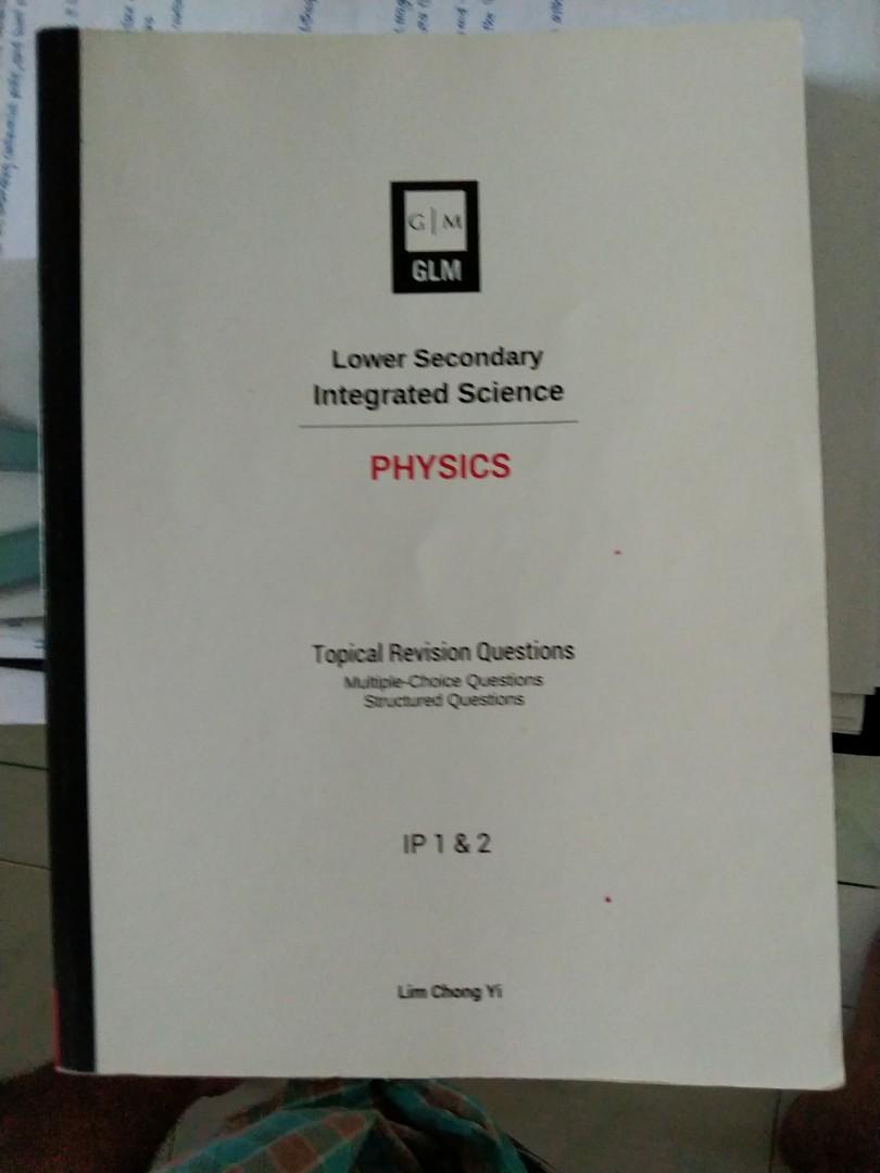 GLM Lower Secondary Integrated Science (Physics), Hobbies & Toys, Books ...
