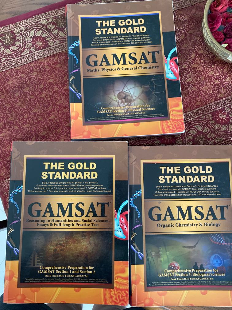 Gold standard GAMSAT / Des O Neils, Hobbies & Toys, Books & Magazines ...