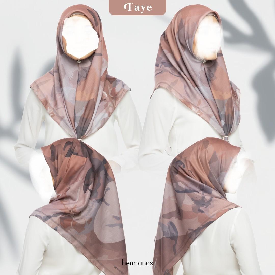Hermanas Magical Series "Faye" Bawal, Women's Fashion, Muslimah Fashion ...