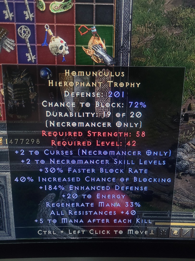 Homunculus | D2R, Hobbies & Toys, Toys & Games on Carousell