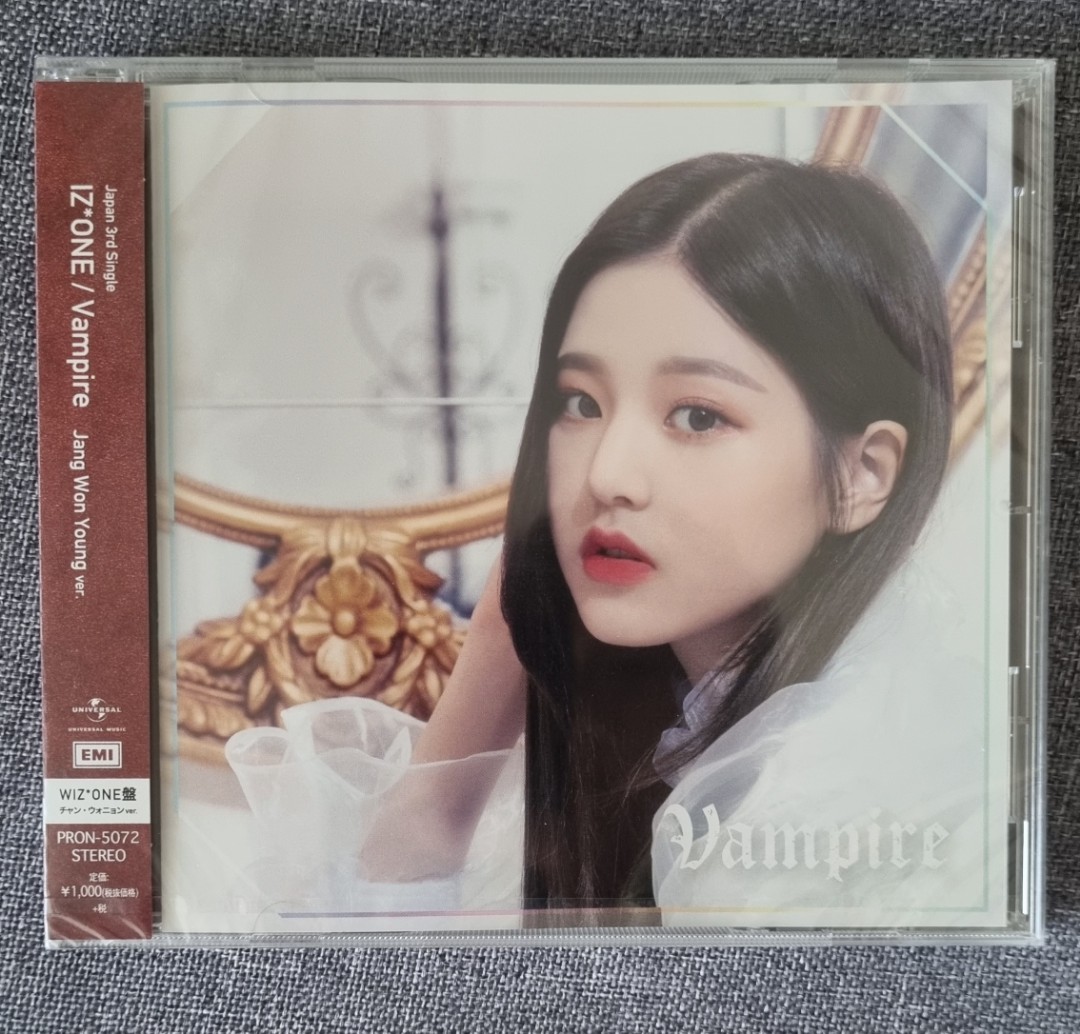 IZ*ONE izone Vampire SOLO cover CD (sealed) 13@ per CD (Wonyoung/Minju ...
