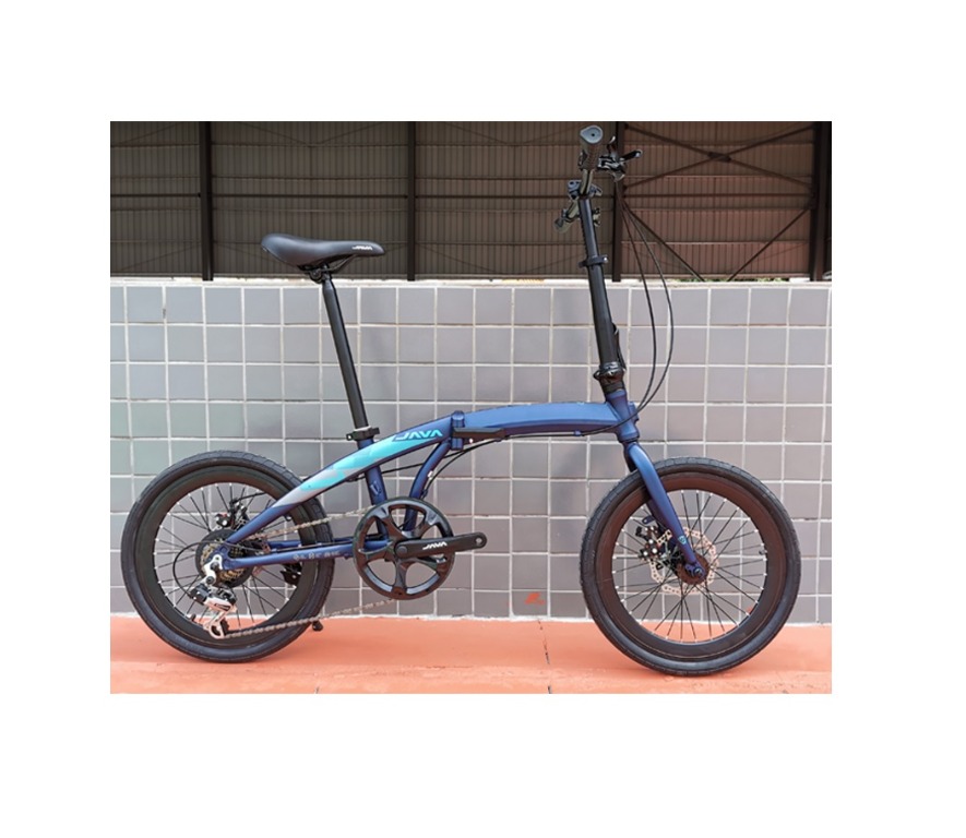 JAVA ZELO V2 FOLDING/FOLDABLE BICYCLES 20" WHEELSET SHIMANO GROUPSET 7 ...