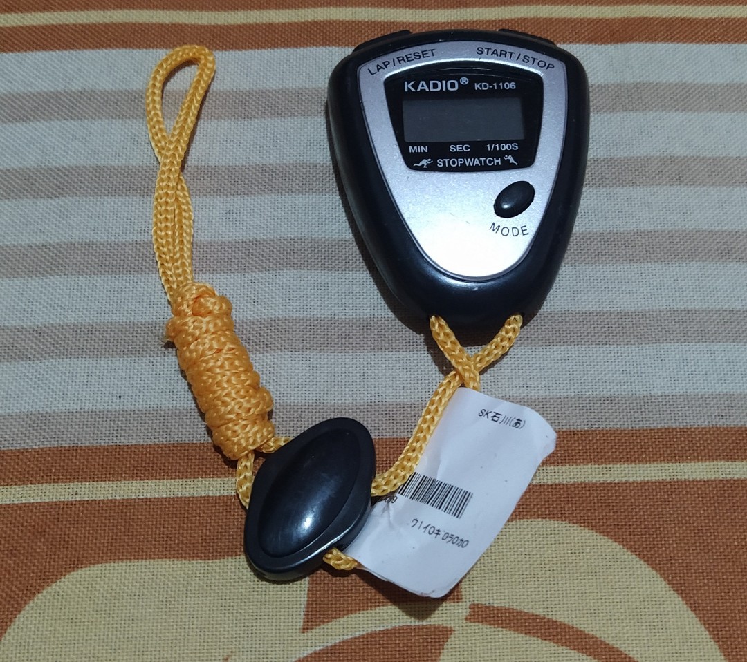 Kadio stopwatch, Sports Equipment, Exercise & Fitness on Carousell