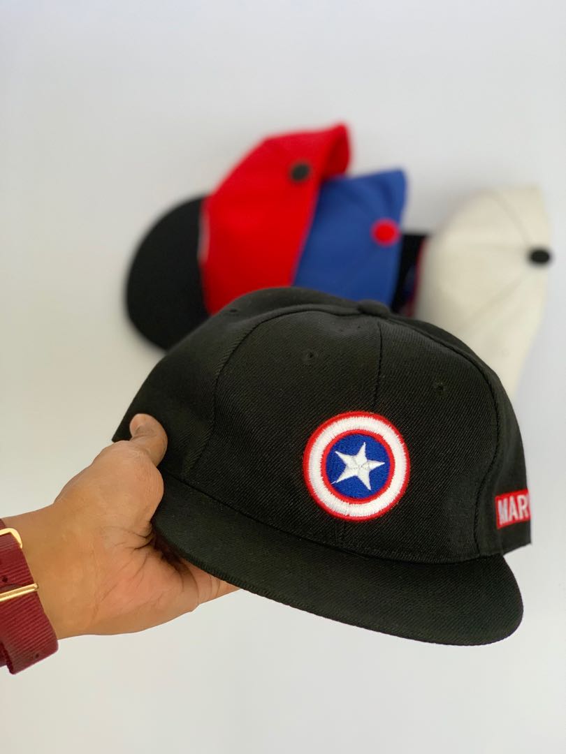 Kids marvel cap, Men's Fashion, Watches & Accessories, Caps & Hats on ...