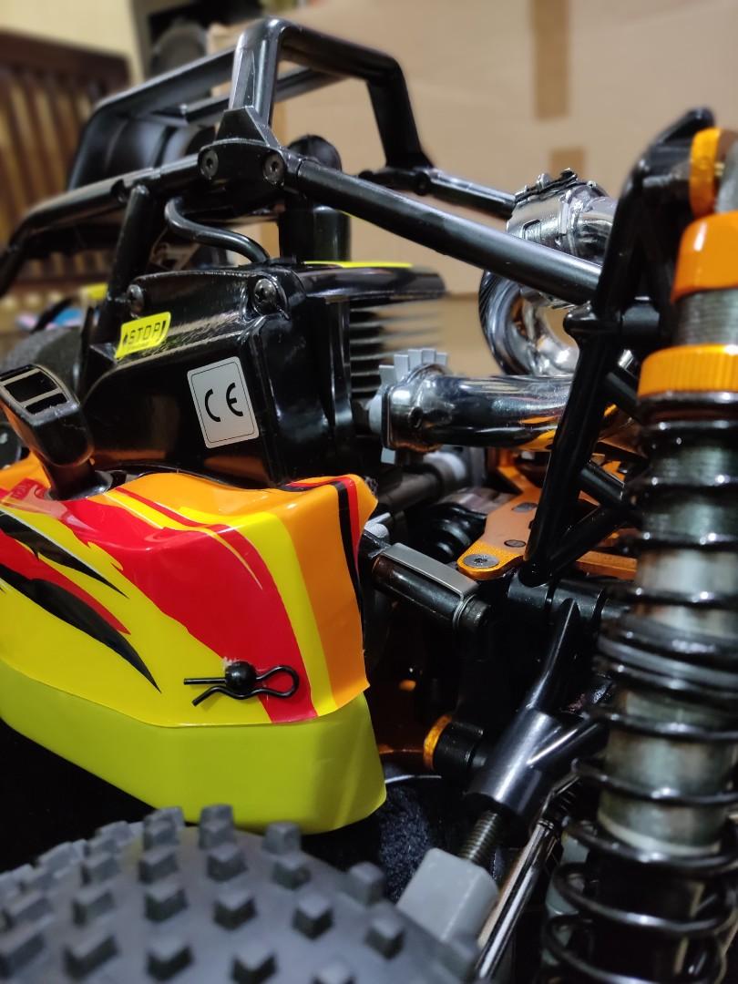 KM 1/5 scale Rc Car buggy 26cc fuelie Entry Edition, Hobbies & Toys ...