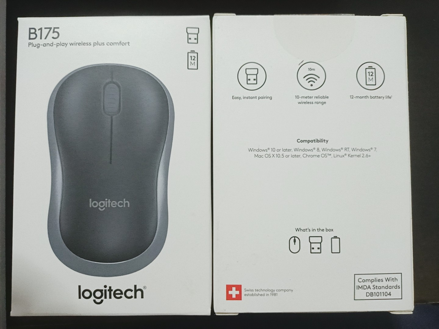 Logitech B175, Computers & Tech, Parts & Accessories, Mouse & Mousepads ...