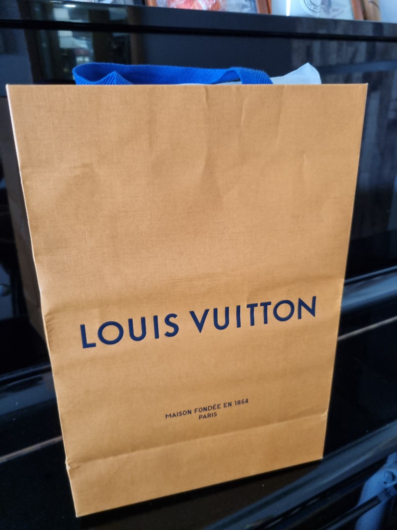 Louis Vuitton paper bag, Luxury, Bags & Wallets on Carousell