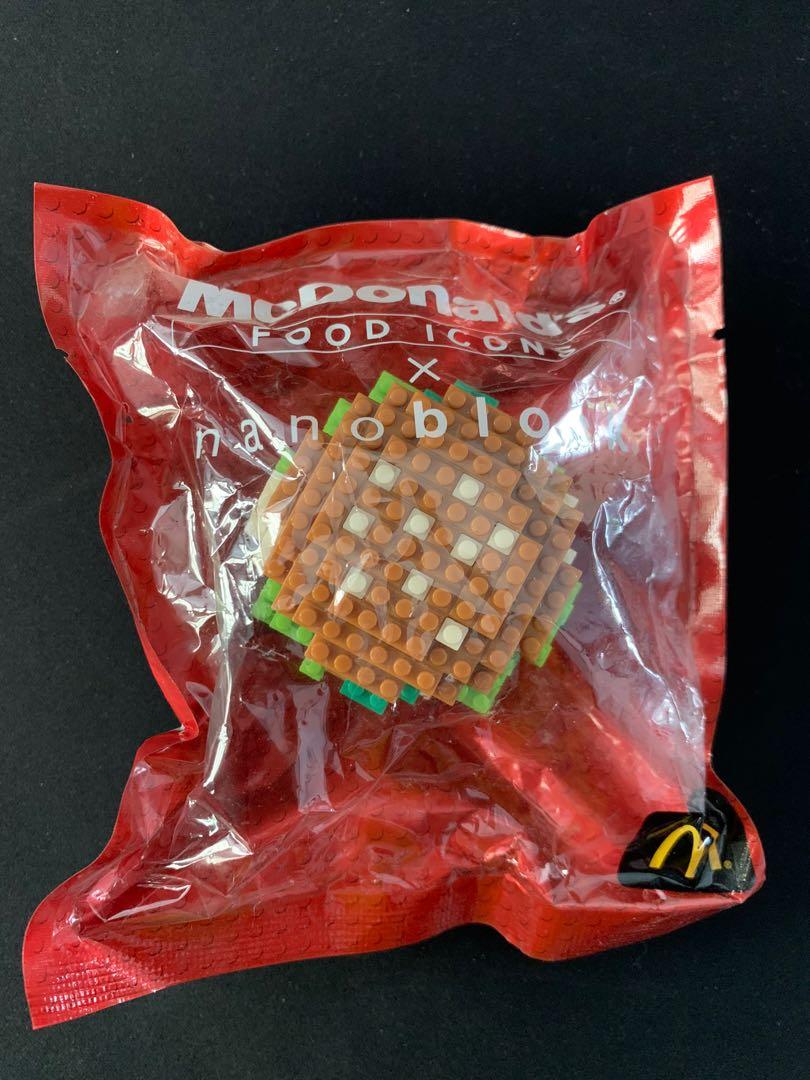 McDonald’s nano block burger, Hobbies & Toys, Toys & Games on Carousell