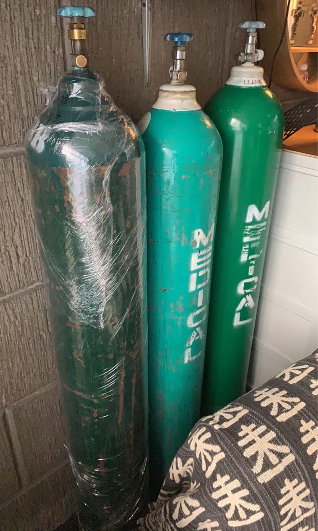 50lbs NEW Medical Grade Oxygen -filled sealed TANK (biggest), w/ FREE ...