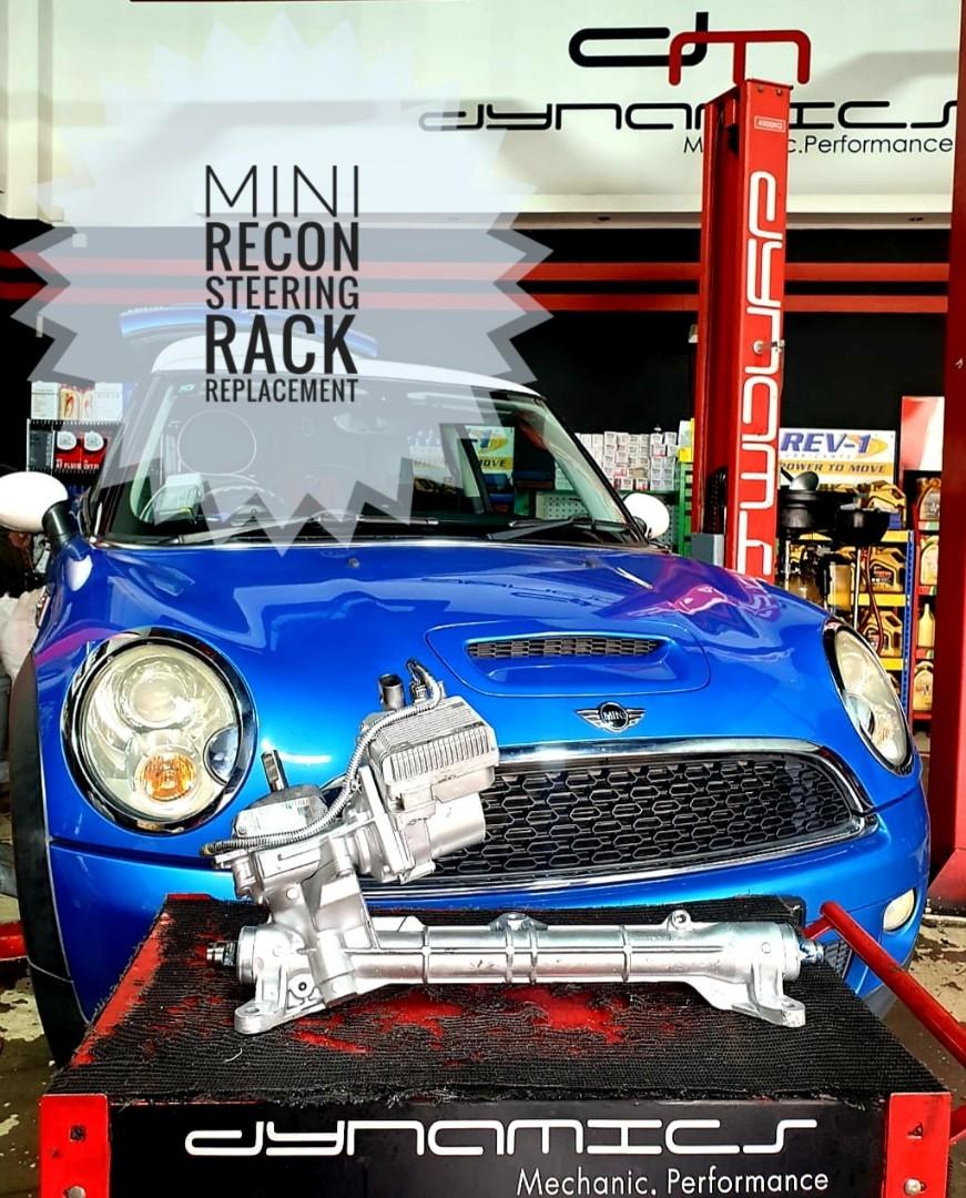 Mini R55: Recon steering rack assembly replacement, Car Accessories ...