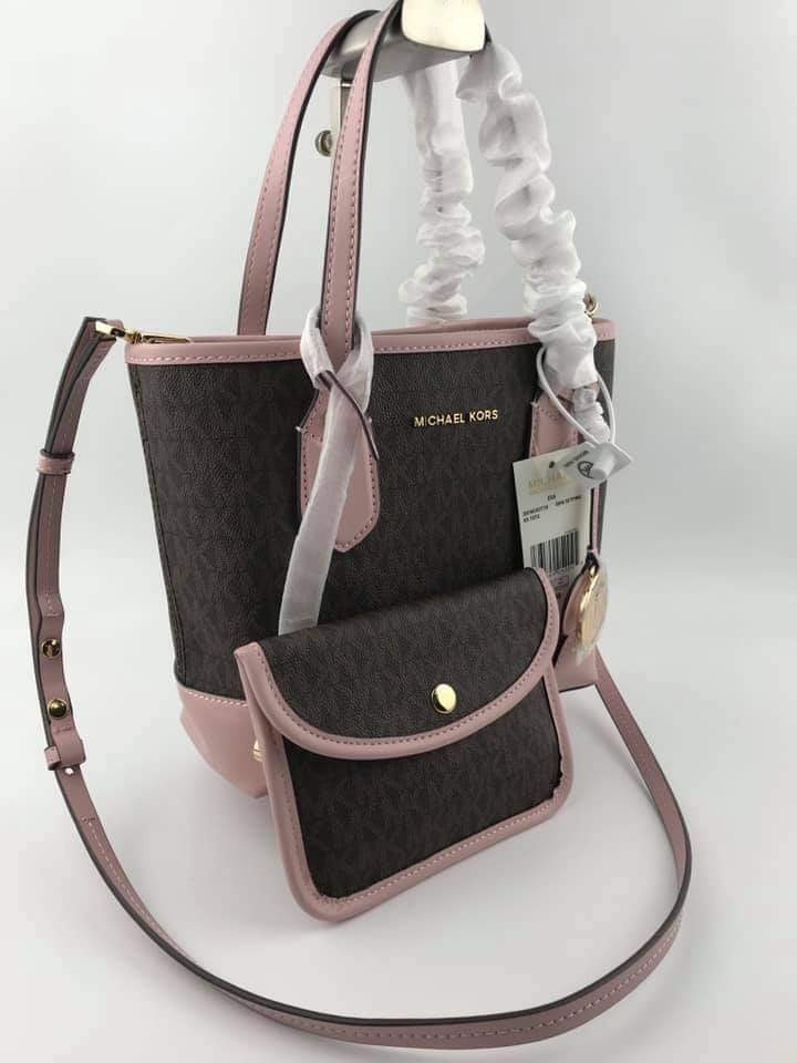 Mk Small Tote, Women's Fashion, Bags & Wallets, Shoulder Bags on Carousell