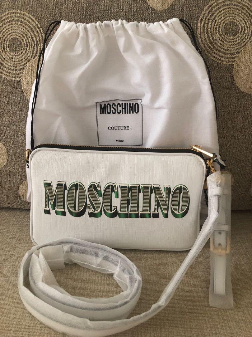 Moschino Money Bear Sling Bag, Women's Fashion, Bags & Wallets, Cross ...