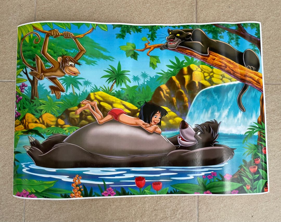 Mowgli Disney Poster Hobbies And Toys Toys And Games On Carousell