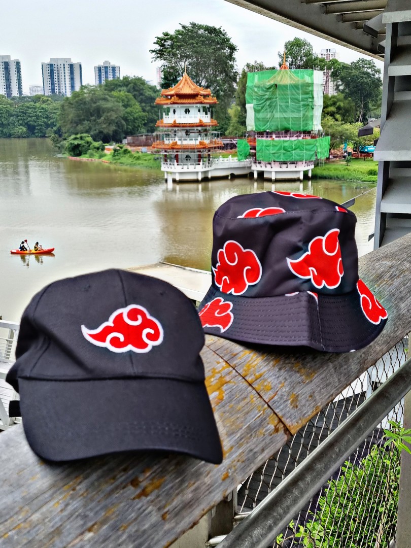 Naruto Akatsuki Cap/Hat, Men's Fashion, Watches & Accessories, Caps ...