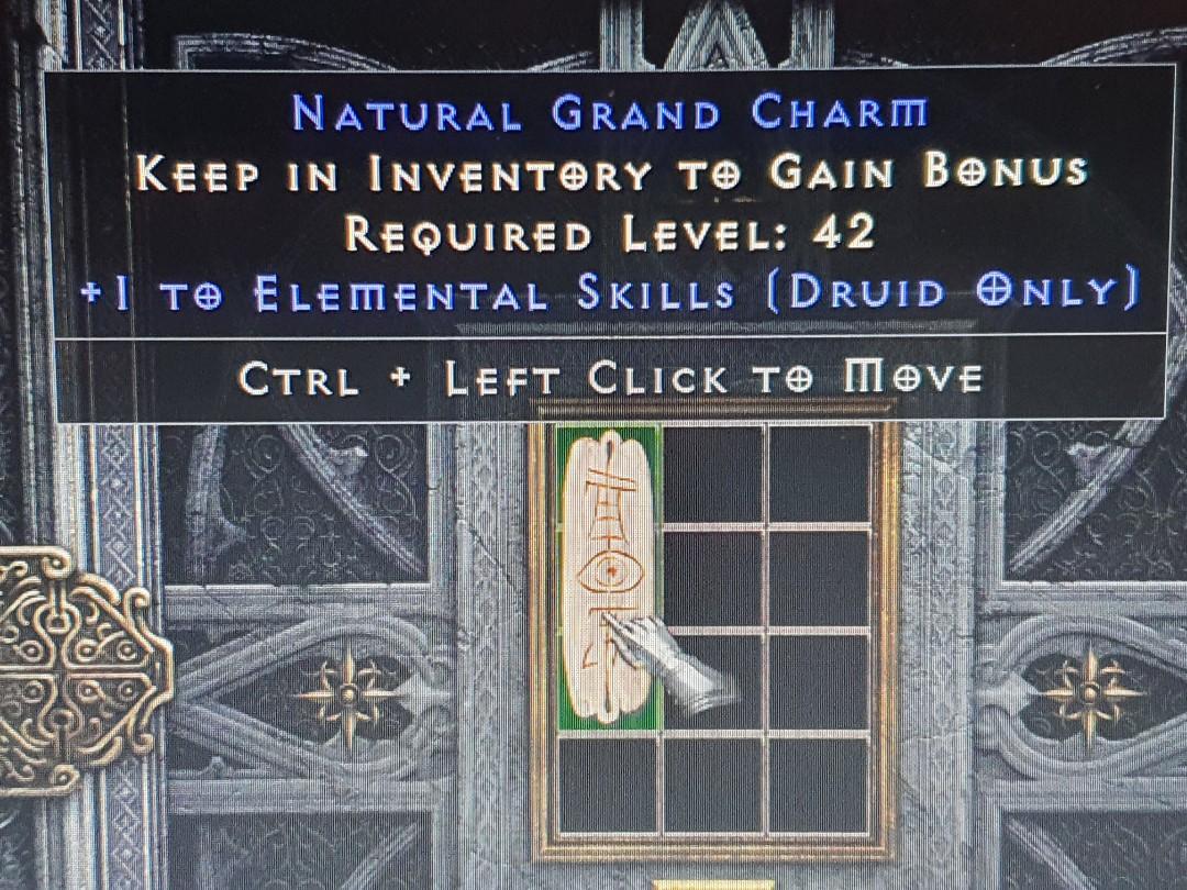 Natural Grand Charm (Druid) Diablo 2 Resurrected D2R (PC/PS4/PS5 ...