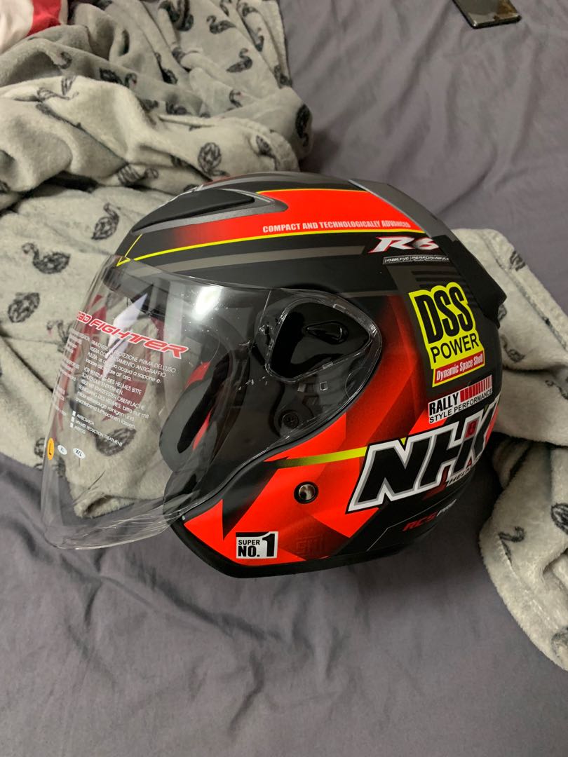 NHK helmet, Motorcycles, Motorcycle Accessories on Carousell