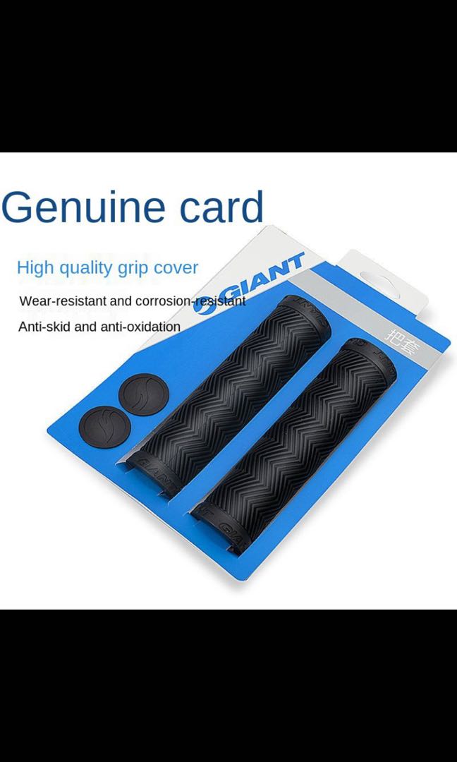 Original GIANT bicycle grips, Sports Equipment, Bicycles & Parts, Parts ...