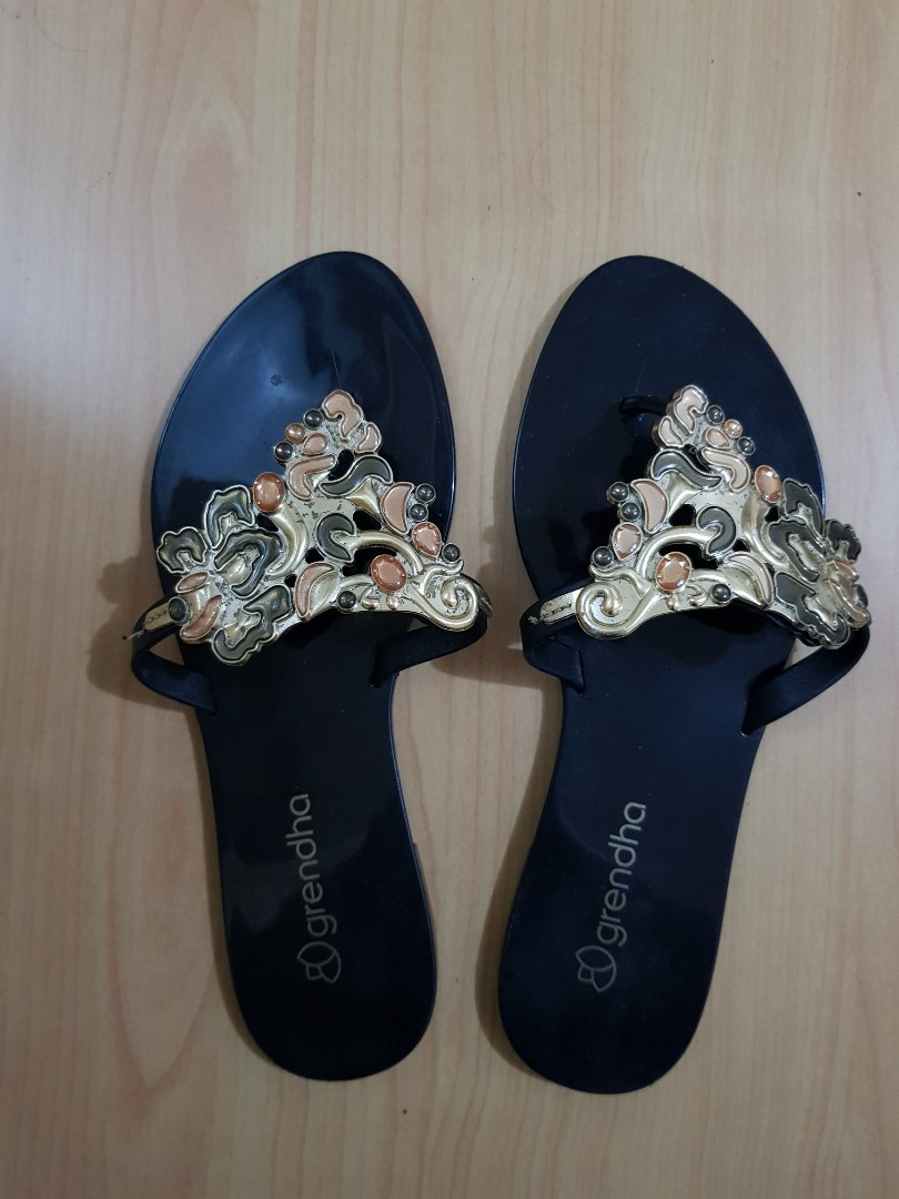 Original GRENDHA Jelly Trendy Slippers, Women's Fashion, Footwear ...