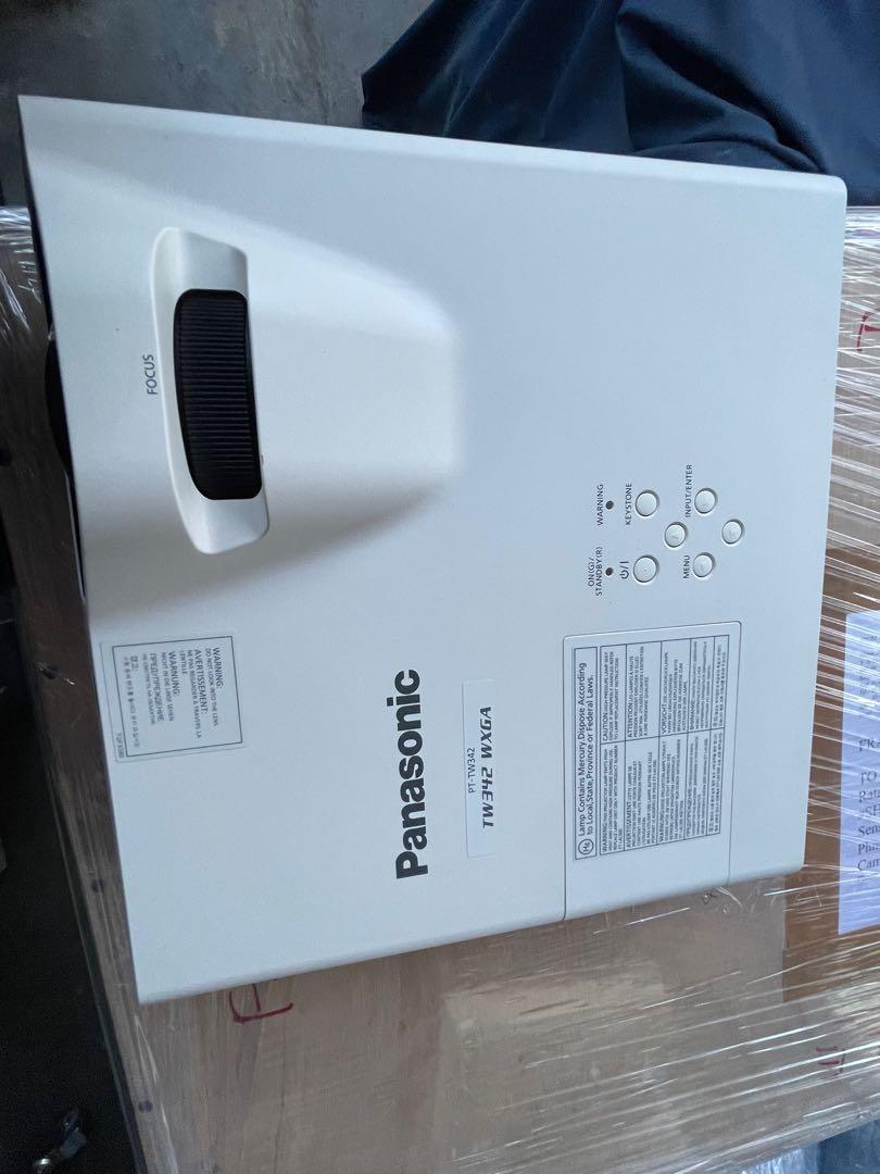 Panasonic short throw LCD TW342 WXGA projector , TV & Home Appliances, TV & Entertainment ...