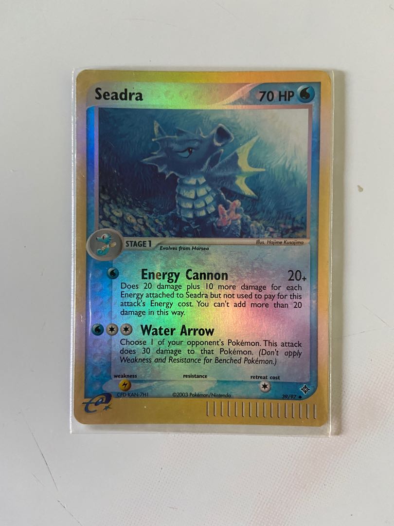 POKEMON Seadra - Ex Dragon (Reverse Foil), Hobbies & Toys, Toys & Games ...