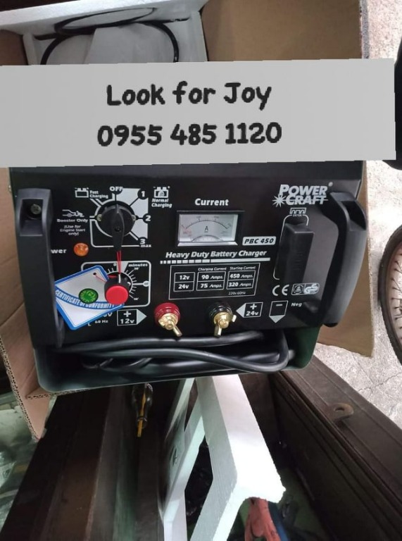 POWERCRAFT BATTERY CHARGER, Commercial & Industrial, Construction Tools ...