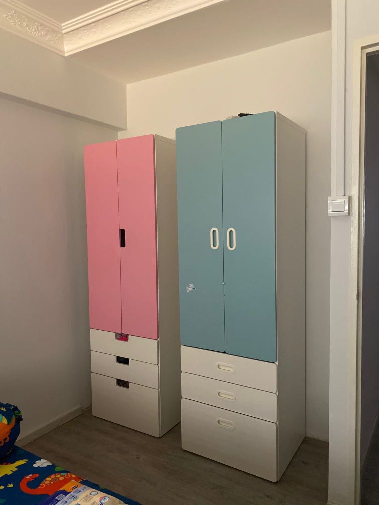 Preloved Ikea Kids Wardrobe, Furniture & Home Living, Furniture ...