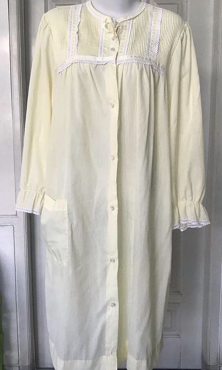 (NEW) Princess Sleep Dress - Kuning Pastel, Fesyen Wanita, Pakaian ...