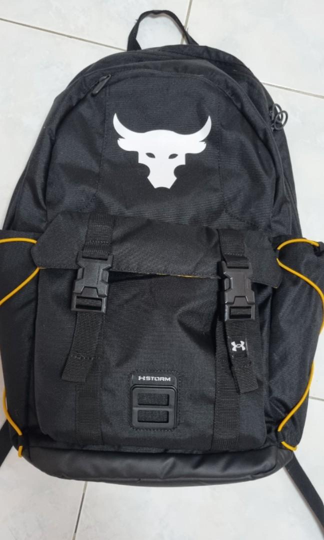 Project Rock brahma backpack, Men's Fashion, Bags, Backpacks on Carousell