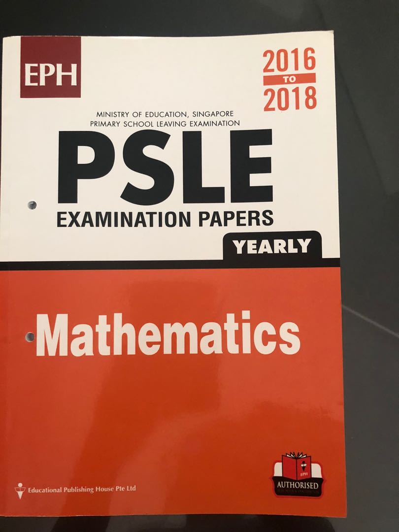 PSLE 2016-2018 Math papers, Hobbies & Toys, Books & Magazines ...
