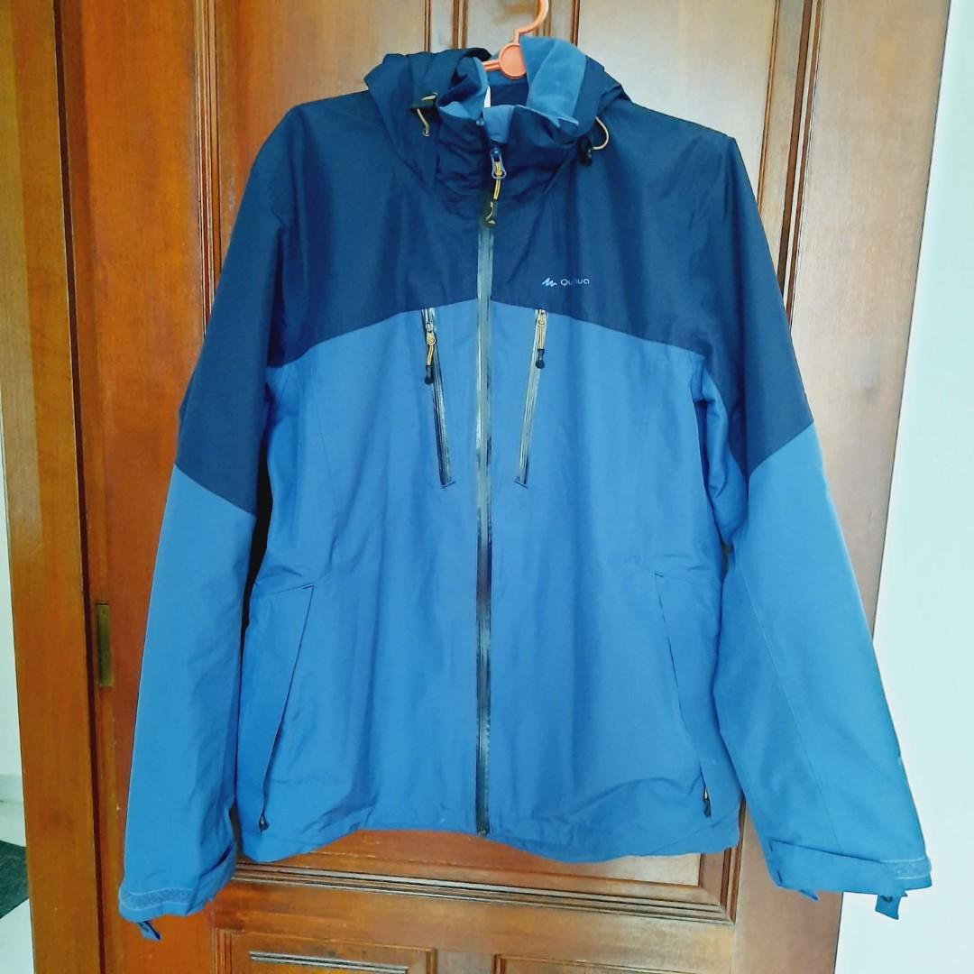 Quechua WATERPROOF JACKET, Sports Equipment, Hiking & Camping on Carousell