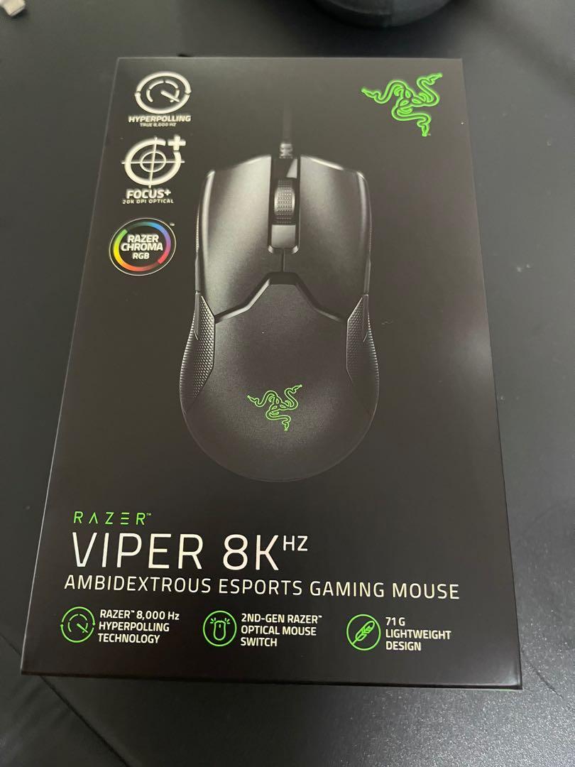 Razer Viper 8K Gaming mouse, Computers & Tech, Parts & Accessories ...