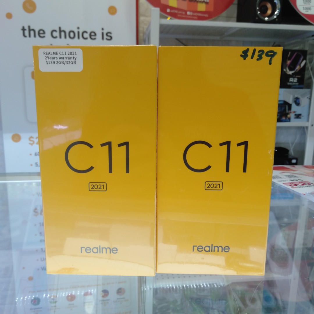 REALME C11 2021 FULL BOX SET WITH LOCAL WARRANTY AND FREE GIFT, Mobile ...