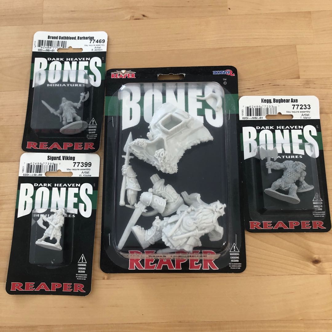 Reaper Bones miniatures, Hobbies & Toys, Toys & Games on Carousell