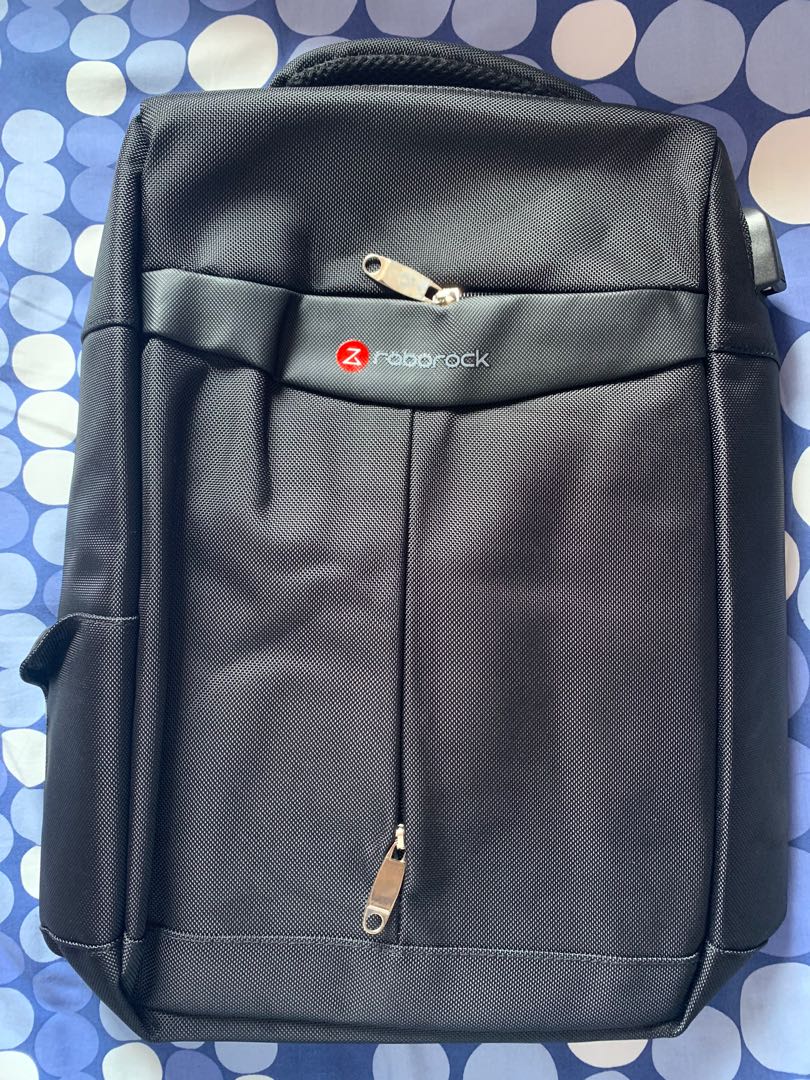 Roborock Canvas Laptop Backpack with USB cable port, Men's Fashion ...