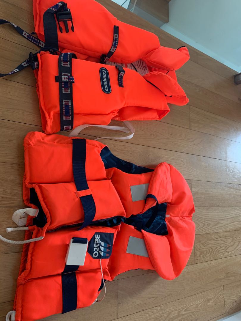 Sailing Life jacket , Sports Equipment, Sports & Games, Water Sports on ...