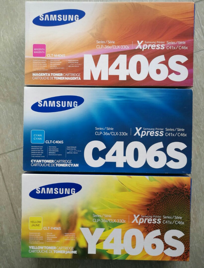 Samsung printer cartridge 406s, Computers & Tech, Printers, Scanners ...