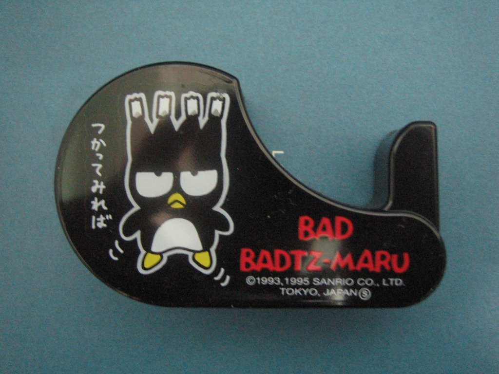 Sanrio XO Bad Badtz Maru 酷企鵝日版 膠紙座, 興趣及遊戲, 玩具 & 遊戲類 - Carousell