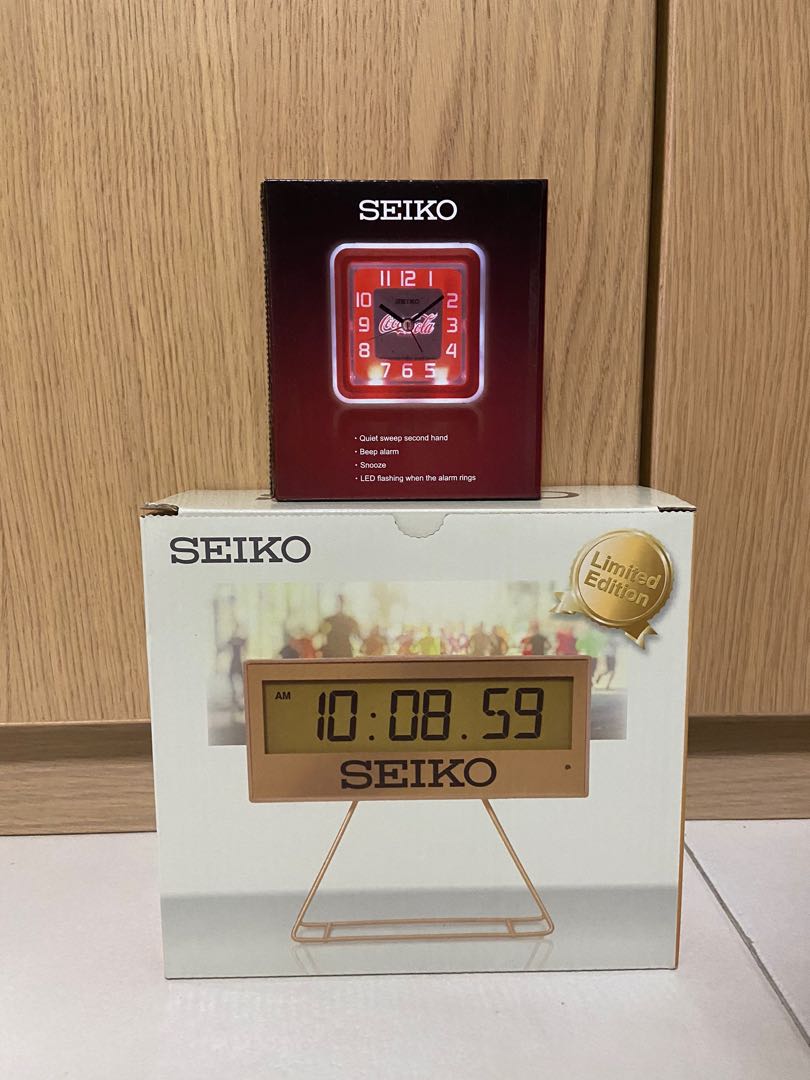 Seiko Clock/Timer, Furniture & Home Living, Home Decor, Clocks on Carousell