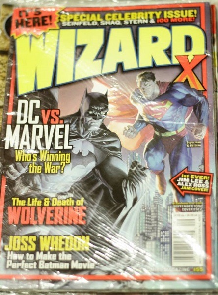 Sale or Trade (SET) Classic Issues - Wizard Magazine - Alex Ross covers ...