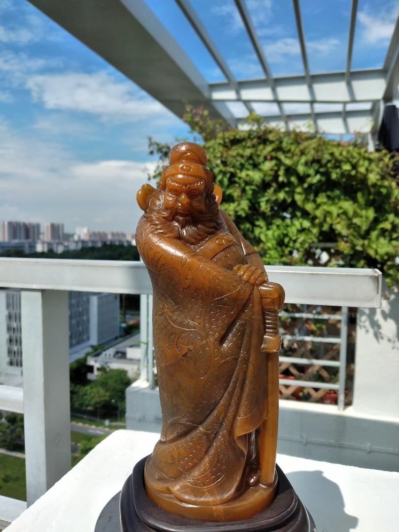 寿山石鍾馗Shou shan Zhong Kui Statue, Hobbies & Toys, Memorabilia ...