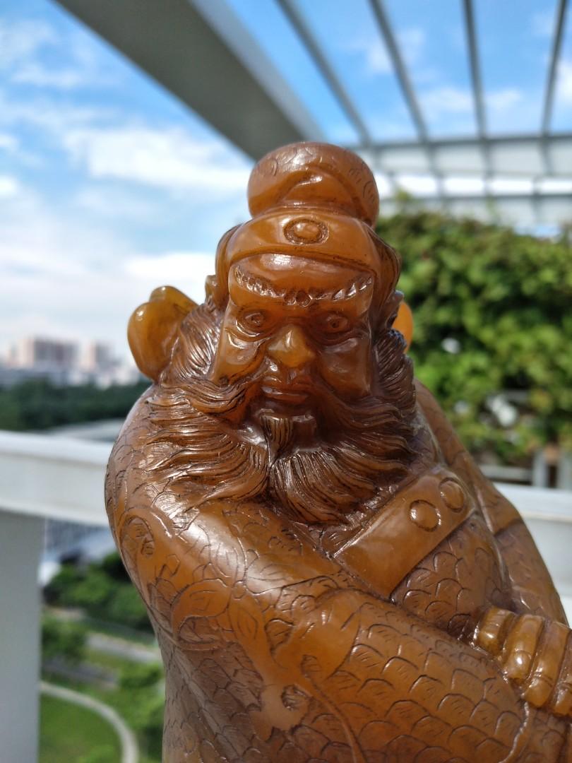 寿山石鍾馗Shou shan Zhong Kui Statue, Hobbies & Toys, Memorabilia ...