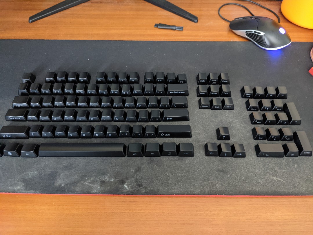 Side Printed 100% See through Keycaps, Computers & Tech, Parts ...