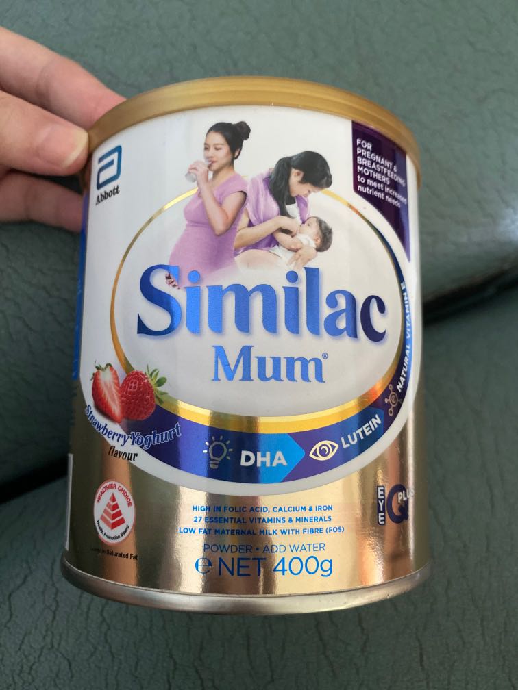 Similac mum strawberry yogurt x2, Babies & Kids, Nursing & Feeding, Breastfeeding & Bottle ...