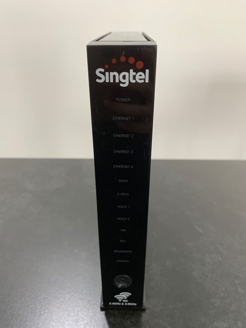SingTel Router, Computers & Tech, Parts & Accessories, Networking on ...