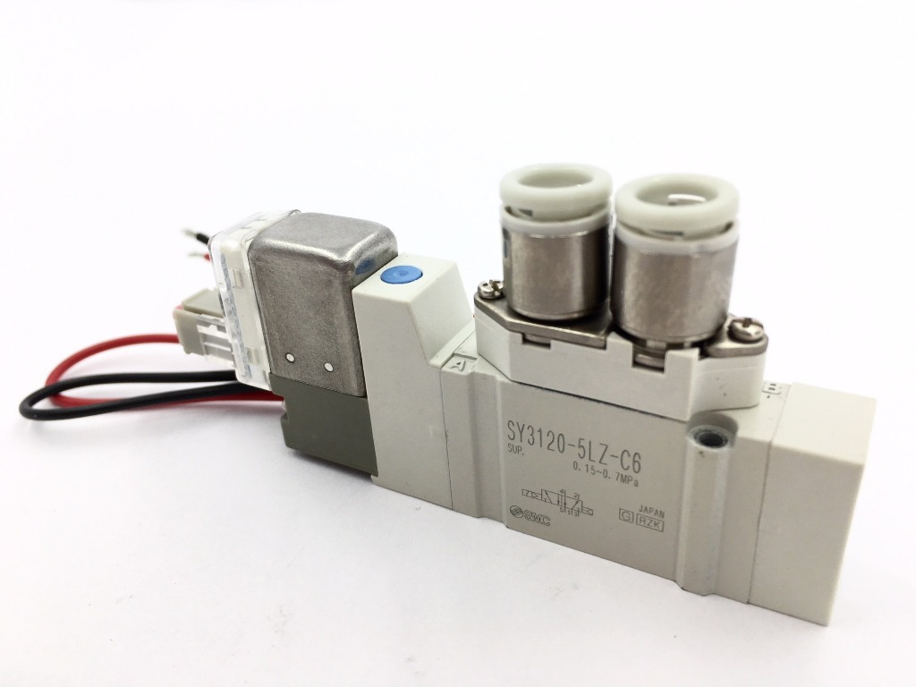 SMC Solenoid Valve SY3120-5LZ-C4, Commercial & Industrial, Industrial Equipment on Carousell